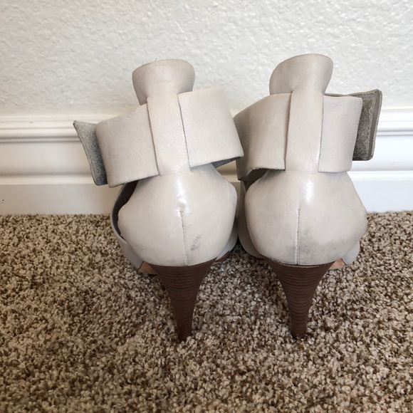 Theory | Shoes | Theory Leather Wrapped Heels | Poshmark